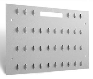 Metallic Key Holder Boards to hang on the wall. Store from 36 to 146 keys.