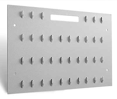 Metallic Key Holder Boards to hang on the wall. Store from 36 to 146 keys.